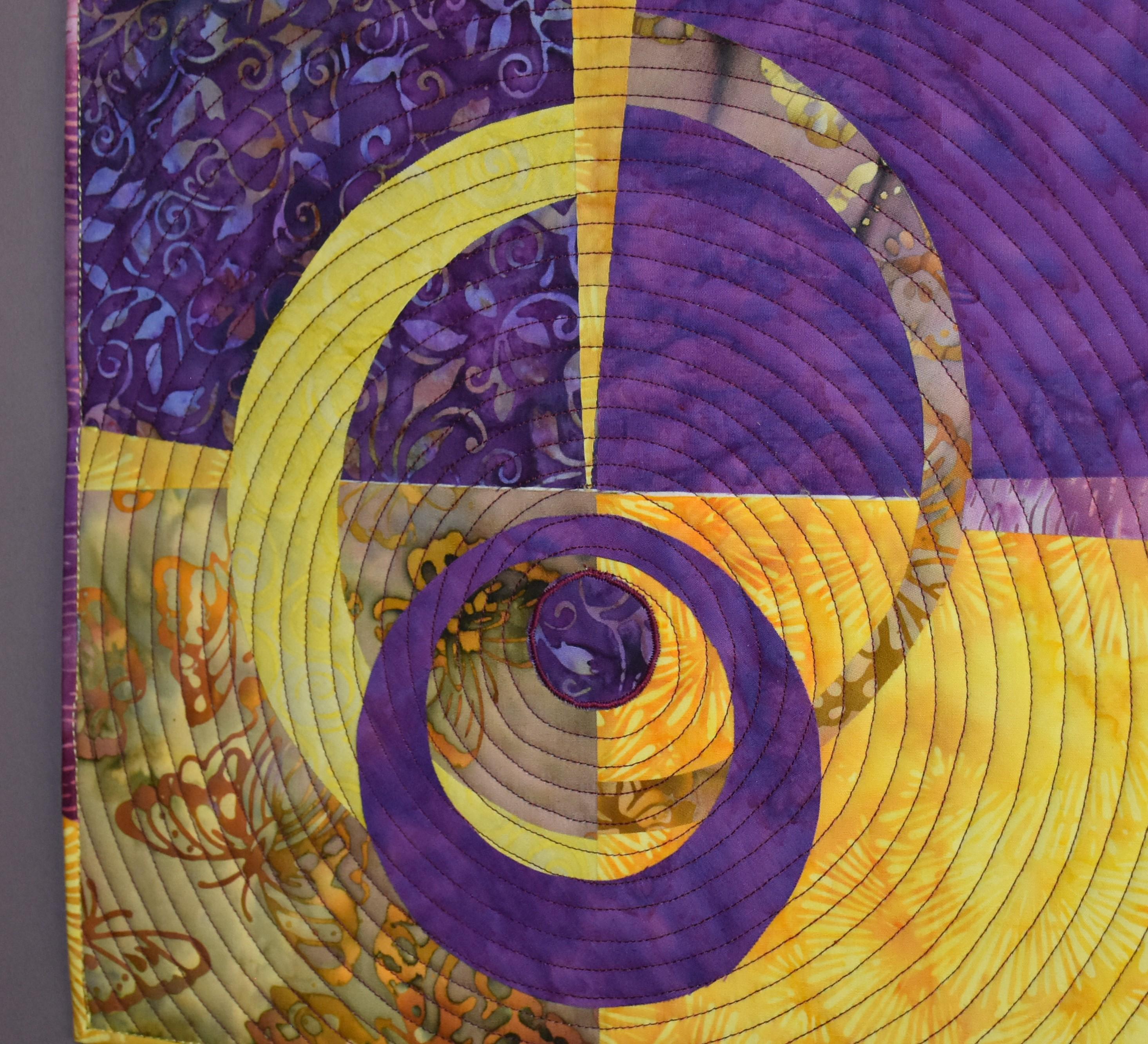 Time Space and Motion C11 17x17 Space Art Cosmic Art Fabric Art ...