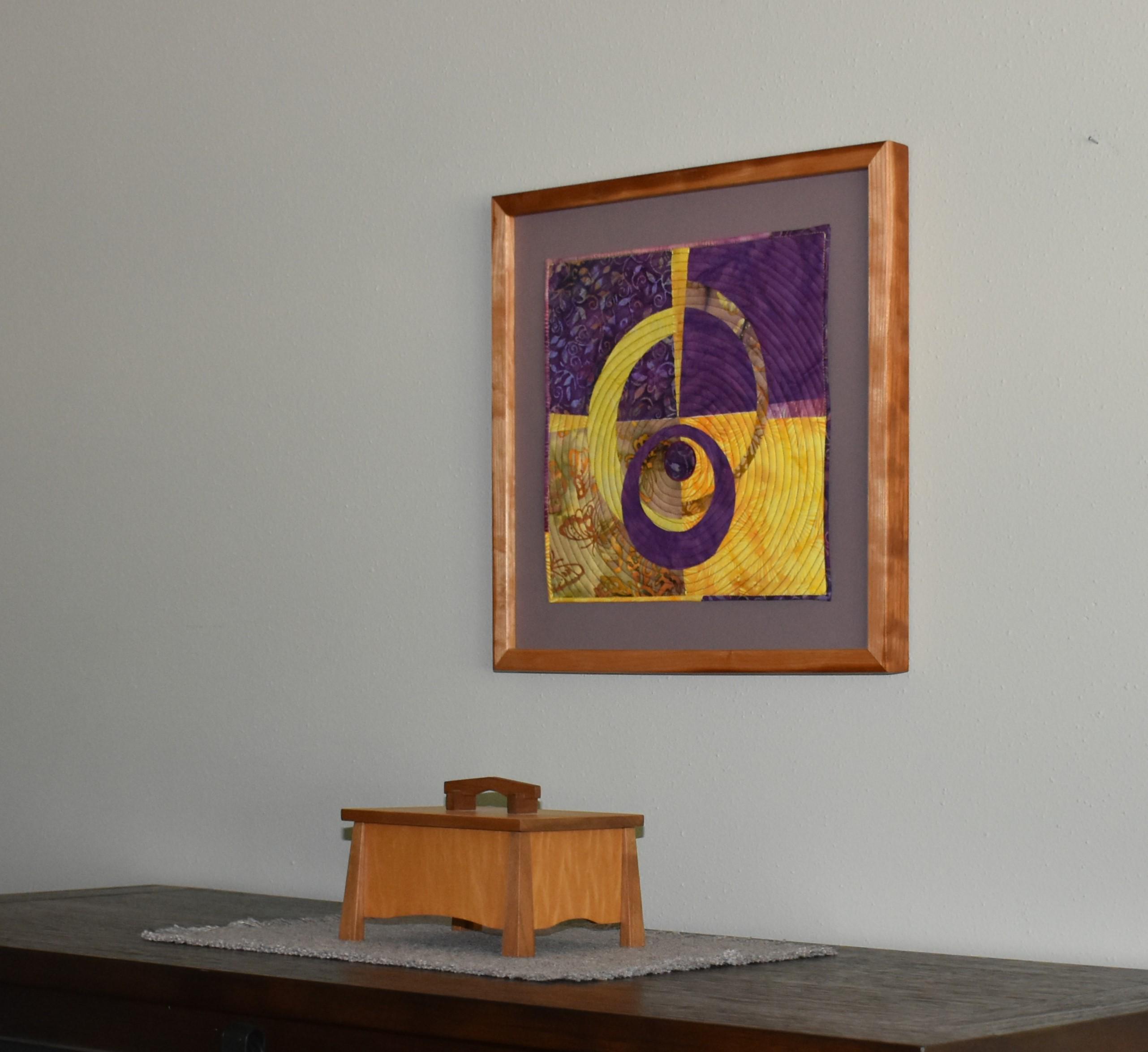 Time Space and Motion C11 17x17 Space Art Cosmic Art Fabric Art ...