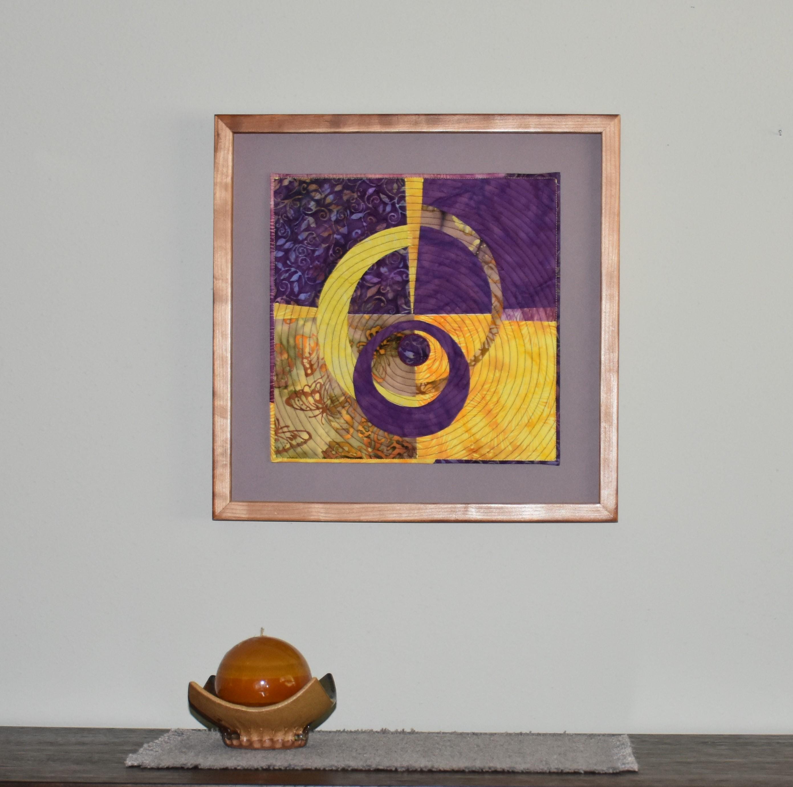 Time Space and Motion C11 17x17 Space Art Cosmic Art Fabric Art ...