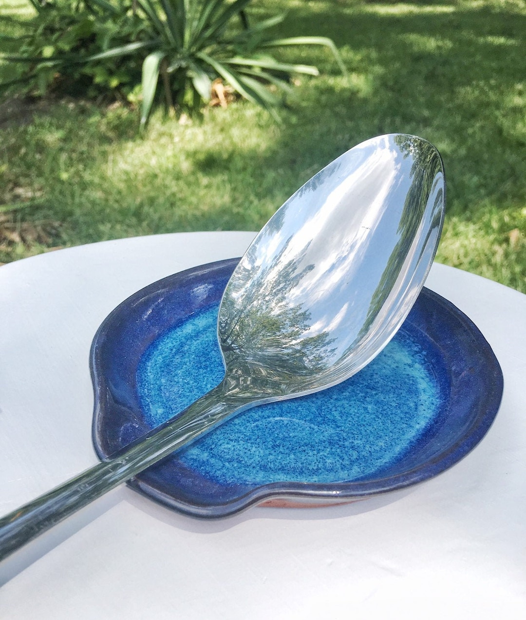 Large Royal Blue Spoon Rest - Etsy