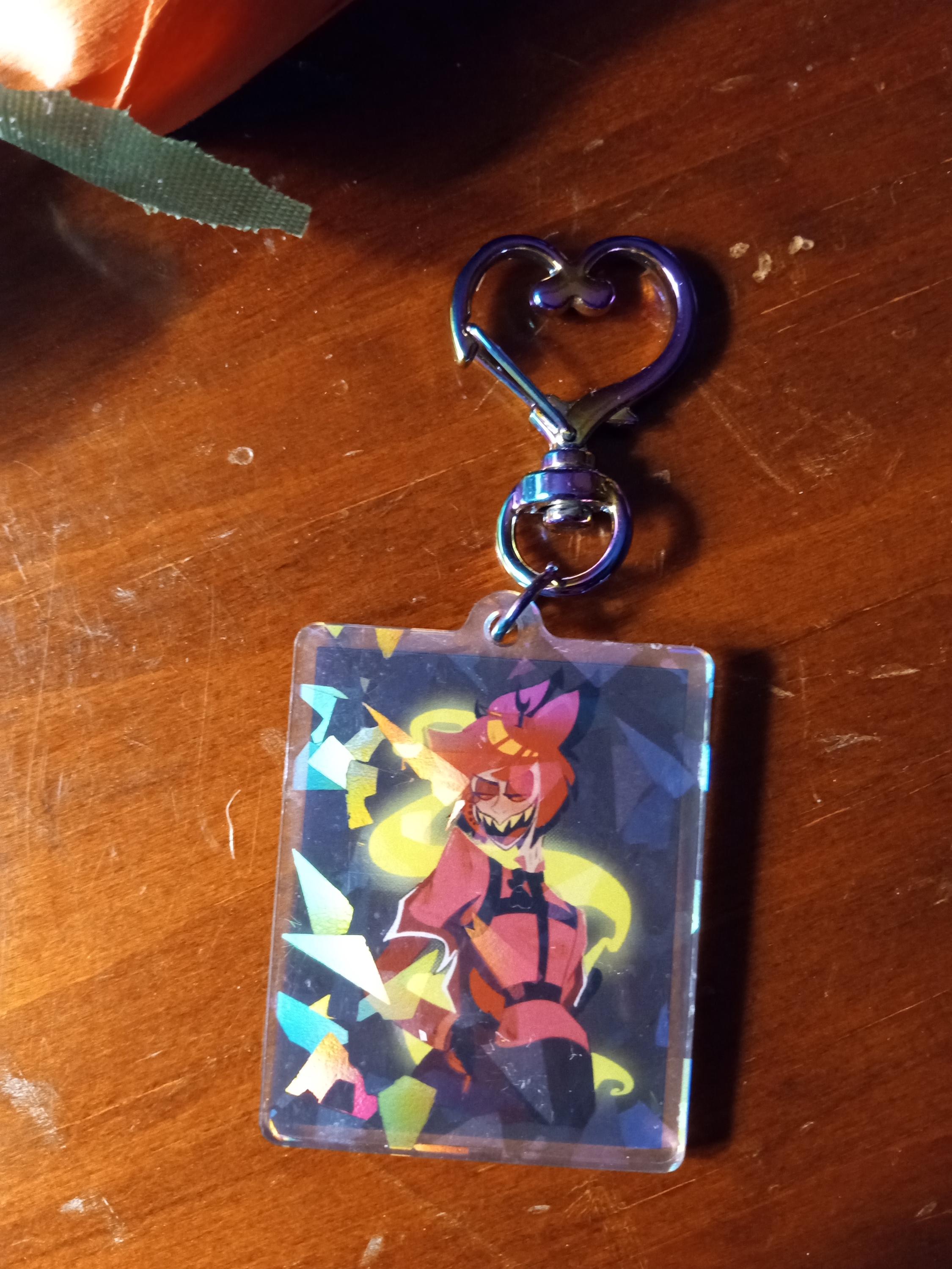 Hazbin Hotel Alastor Acrylic Keychain - Etsy