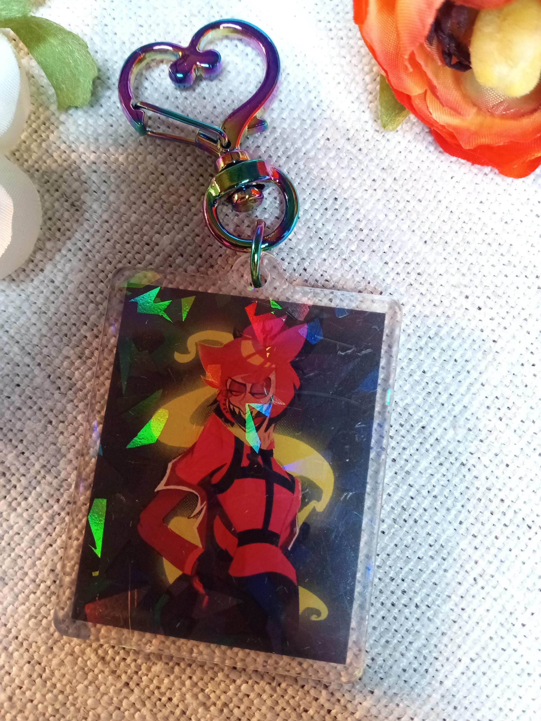 Hazbin Hotel Alastor Acrylic Keychain - Etsy