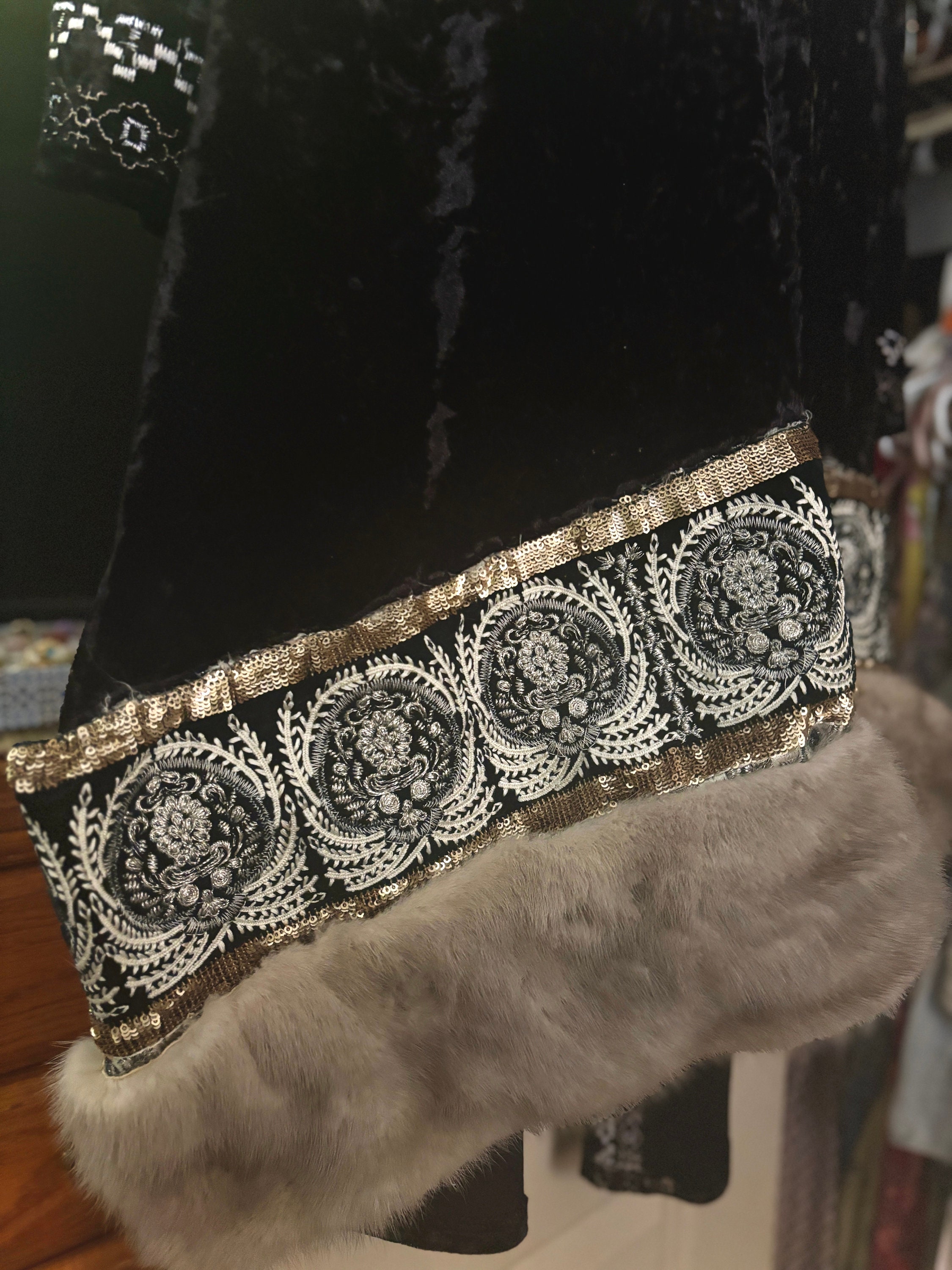 Handmade Real Fur Pennylane Duster Upcycled Vintage Fox Fur One Size ...