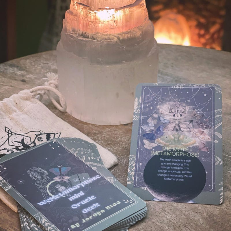 Oracle Deck Moth - Etsy