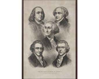 The Declaration of Independence US Patriotic Wall Art Decor Premium ...
