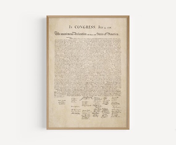 Declaration Of Independence Background