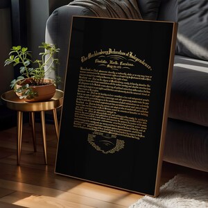 Mecklenburg Declaration of Independence North Carolina Heritage Gold ...