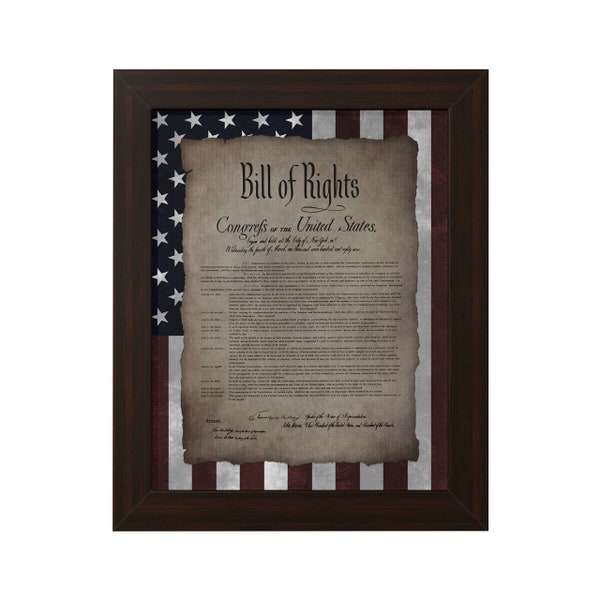 Bill of Rights Poster - Etsy