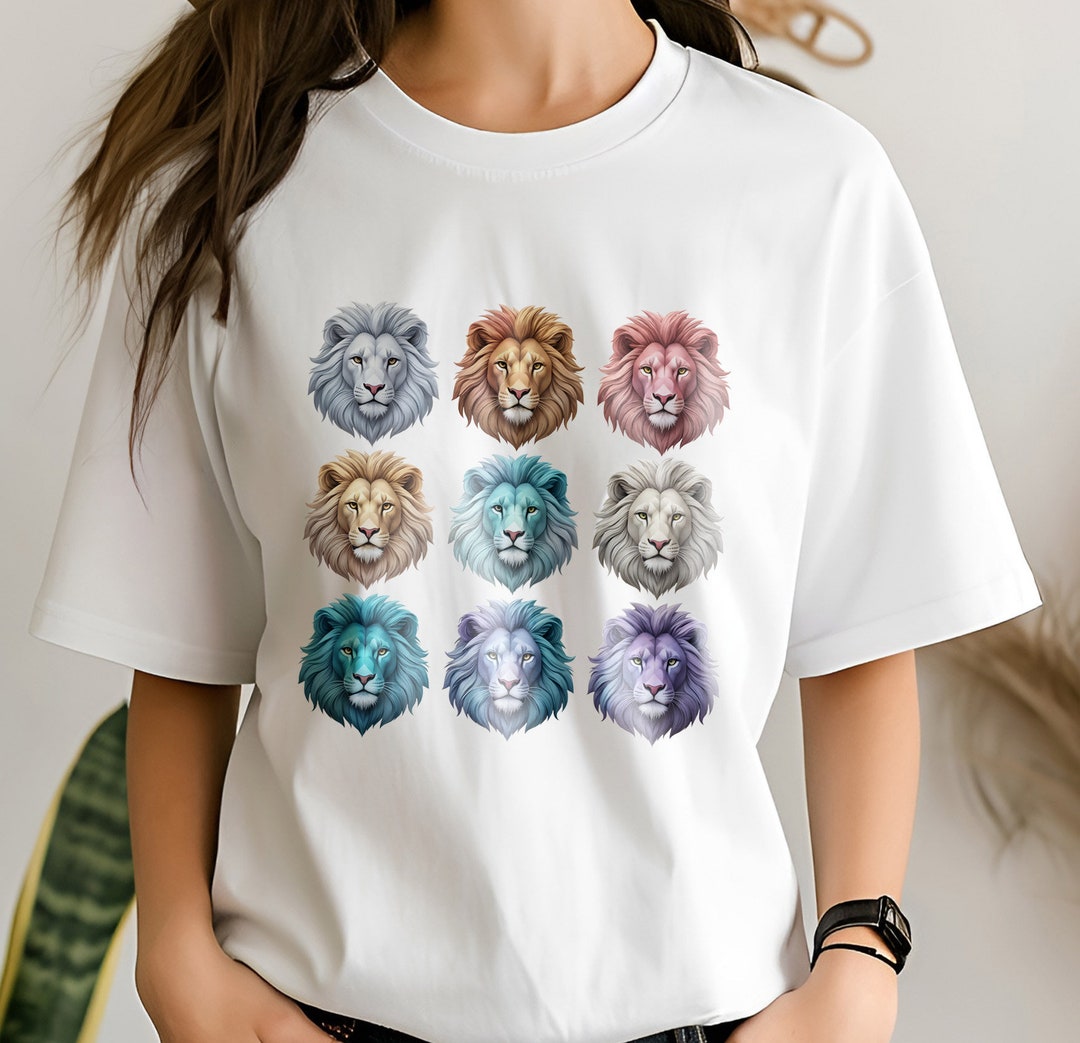 Lion Head PNG Collection, PNG Lion Collection, Sublimation Design, Lion ...