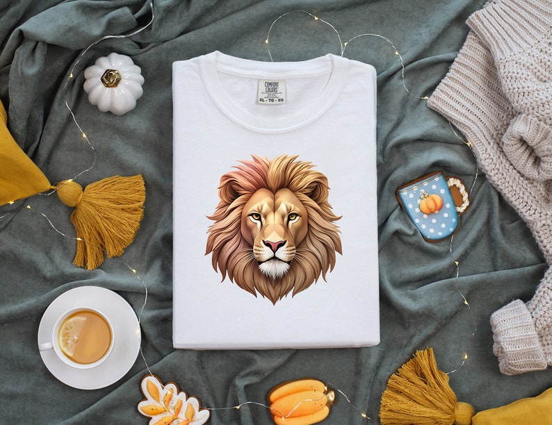 Lion Head PNG Collection, PNG Lion Collection, Sublimation Design, Lion ...