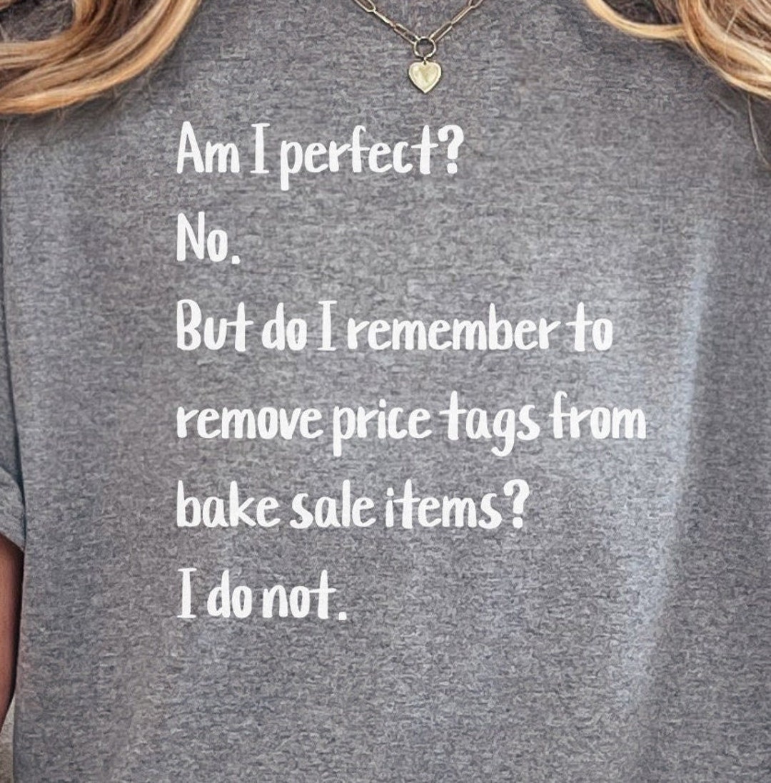 Do I Remember to Remove Price Tags From Bake Sale Items - Etsy