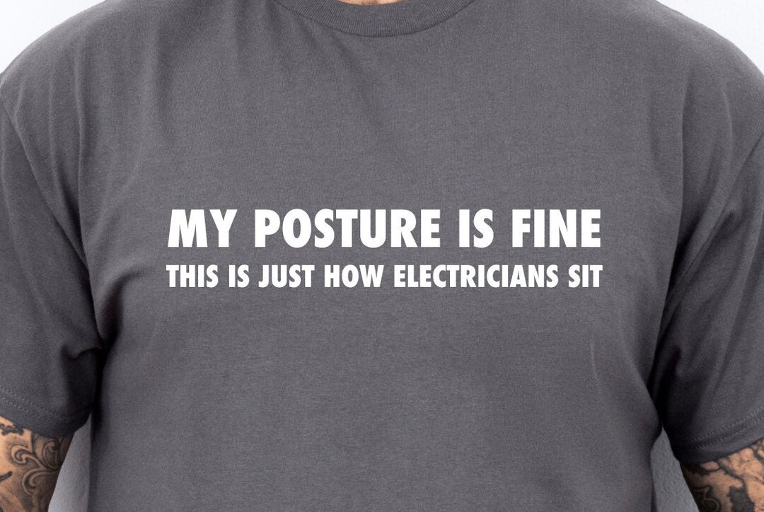 Funny Electrician Shirt, Electrical Humor Tee, Skilled Trades T-shirt ...