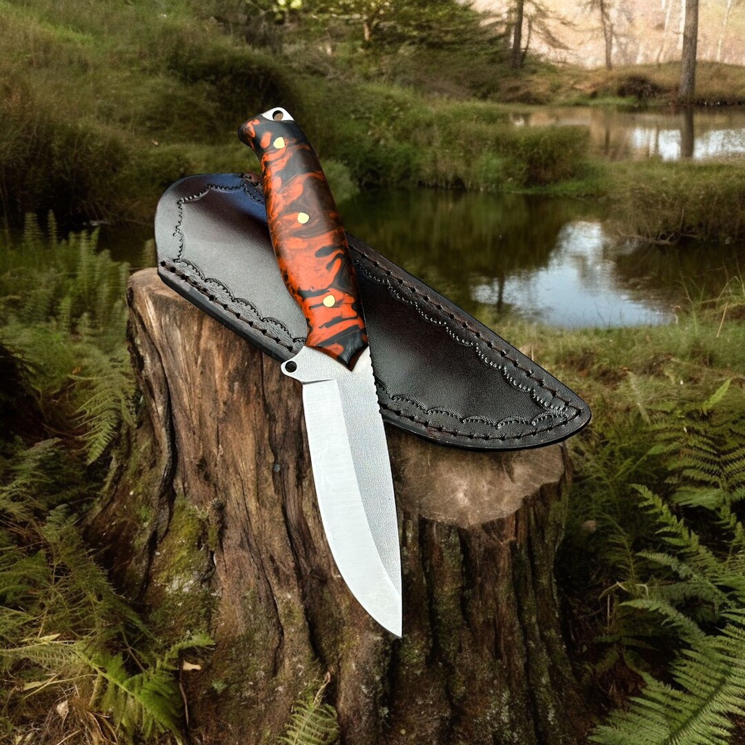 Bushcraft Sheathed Handmade Turkish Knife - Etsy