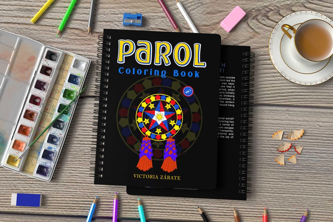 Philippine Parol Coloring Book Vol. 1 - Etsy