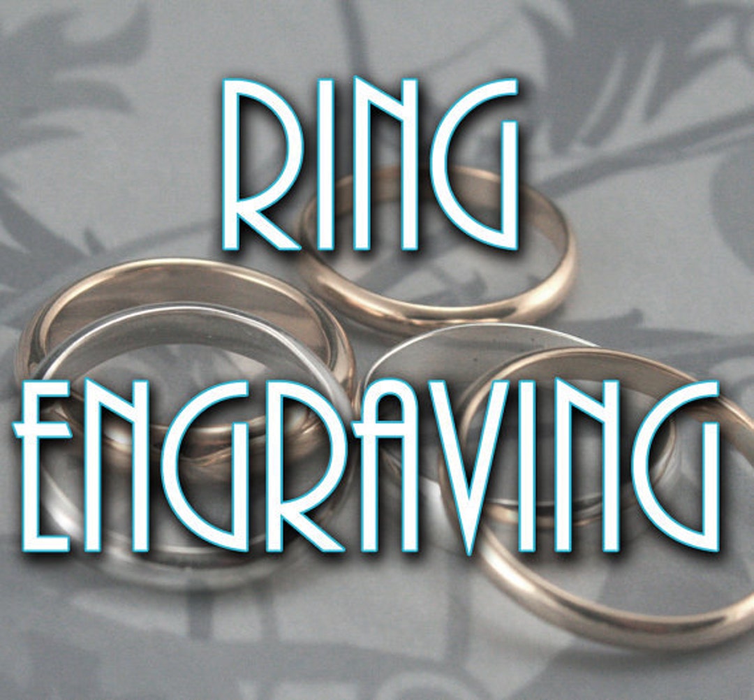 Inside Ring Engraving • Professional Personalized Ring Engraving ...