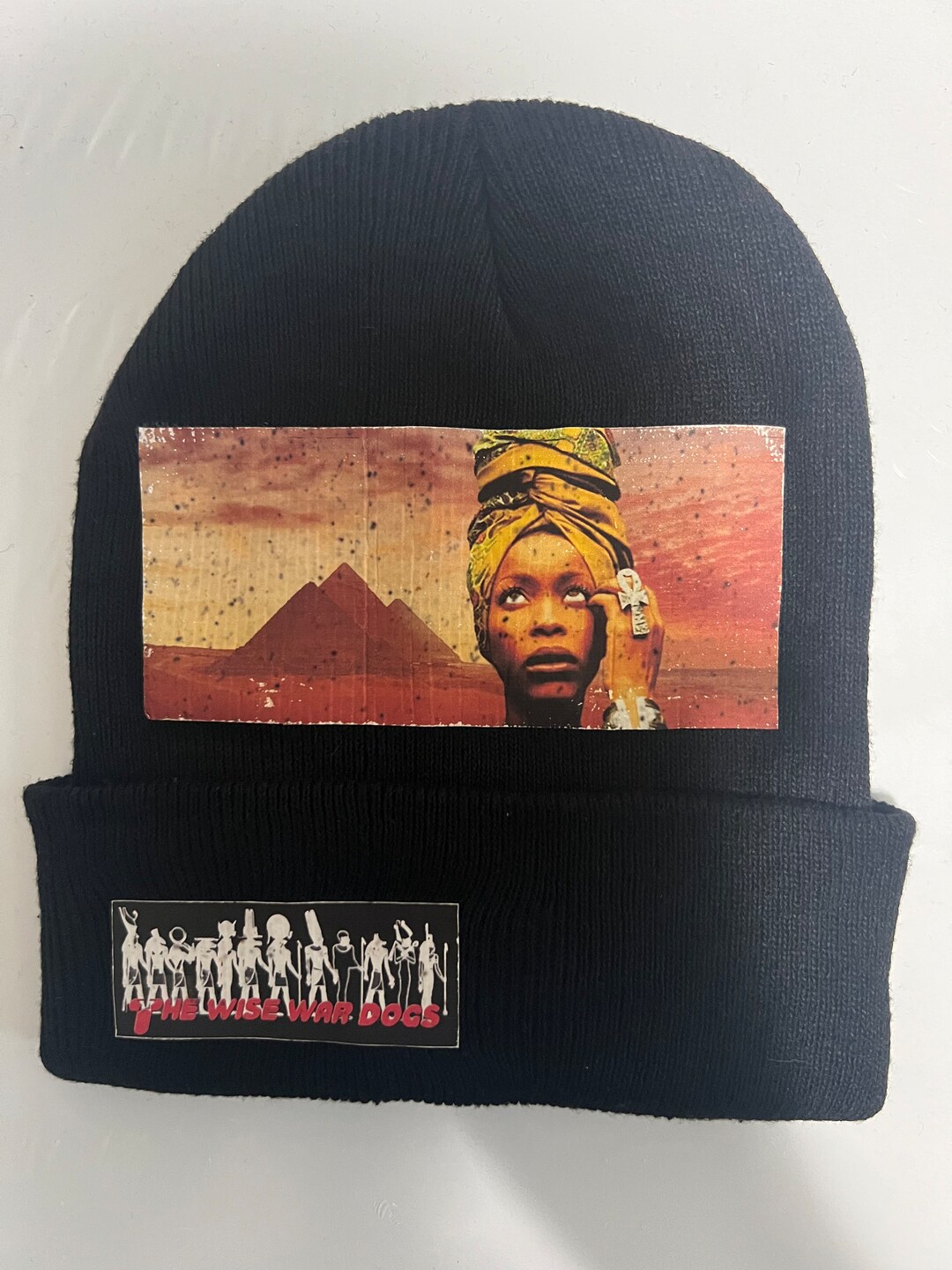 Erykah Badu in Egypt Design Grunge Beanie Thewisewardogs - Etsy