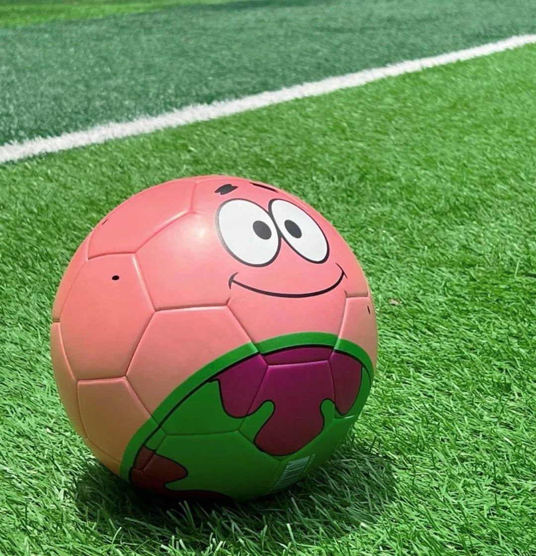 Custom Engraving No.5 Spongebob Soccer Football, Best Gift for Boy ...