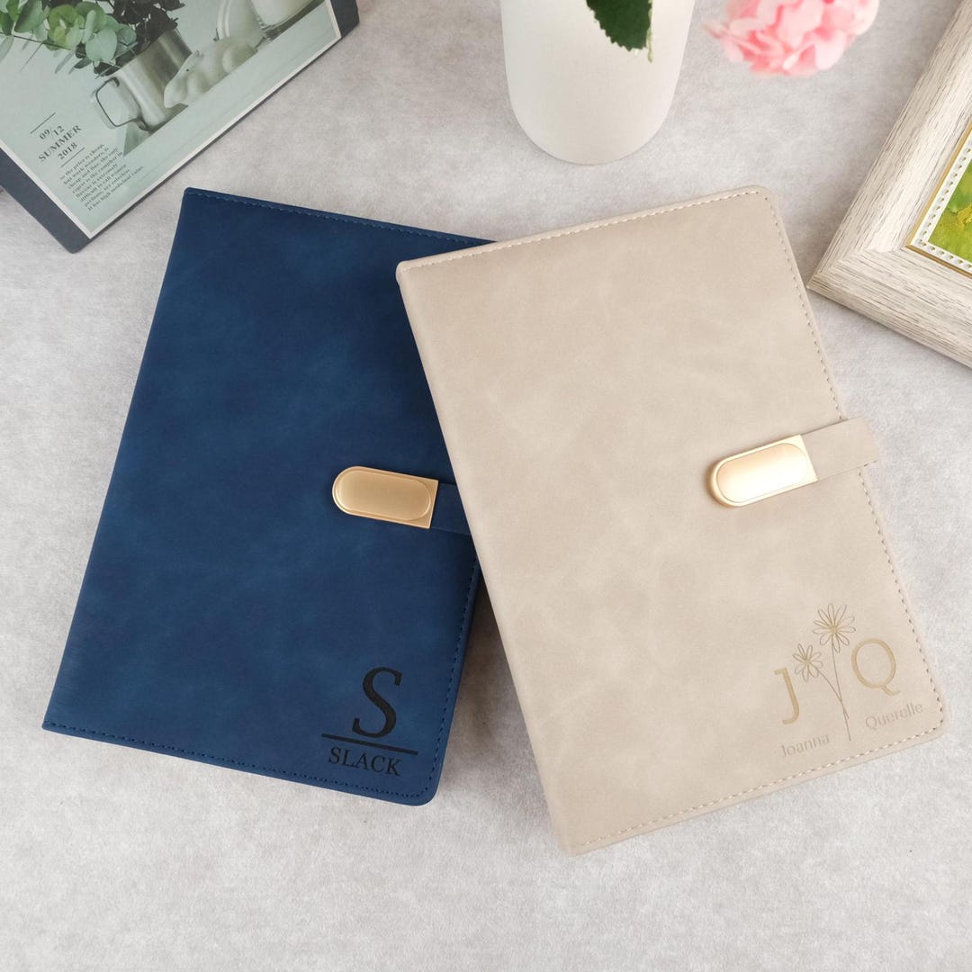 Personalised Notebook, Personalize Journal, Custom Initials Gift ...