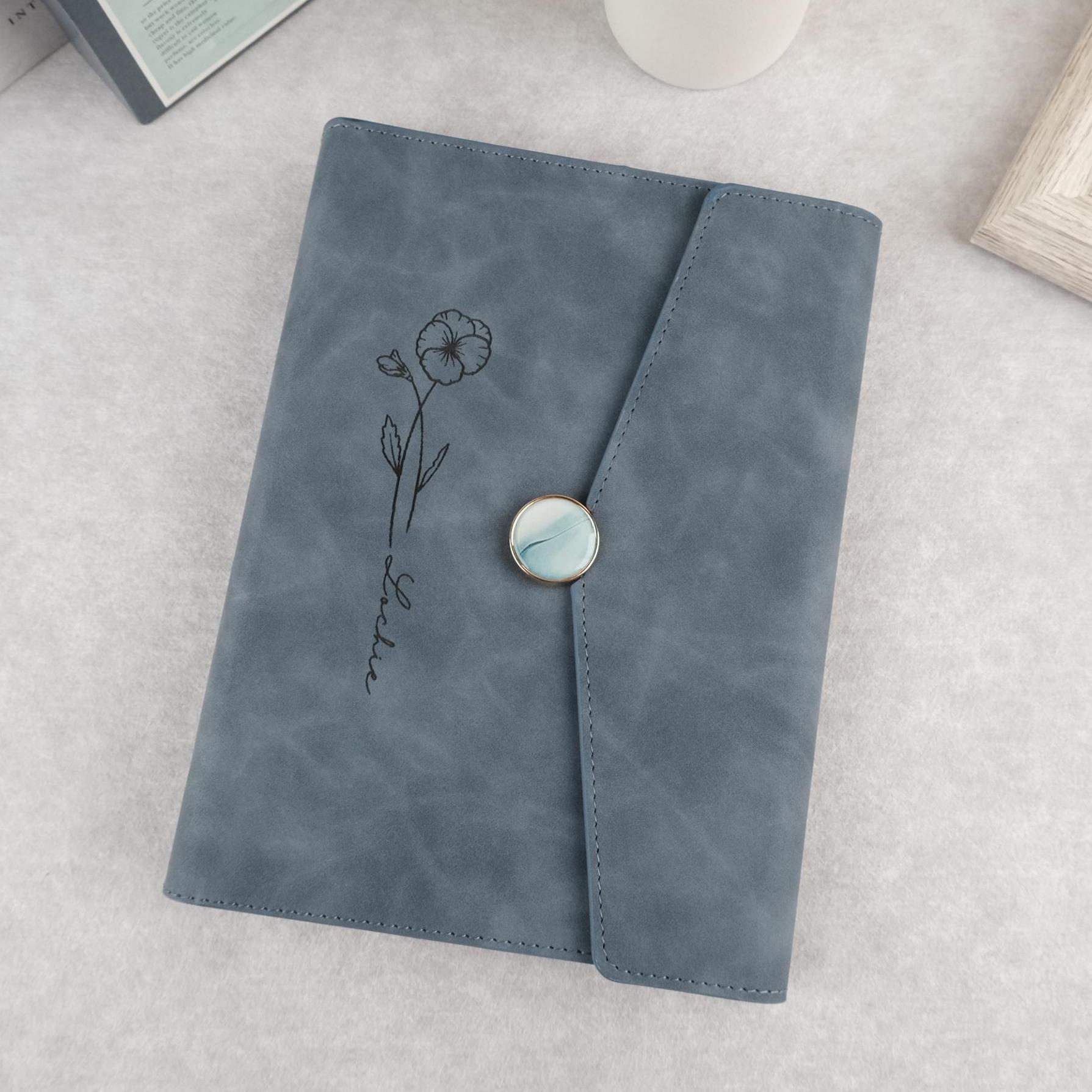 Refillable Notebook With Gift Box, Refillable Loose-leaf Diary, Diary ...