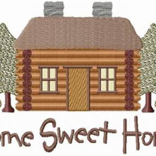 Cabin Embroidery - Etsy