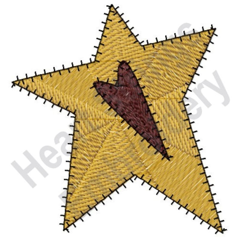 Star Embroidery - Etsy