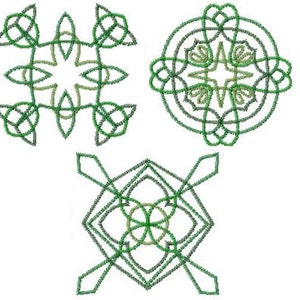 Celtic Circles - 9 Designs - 4x4 Hoop - Machine Embroidery Designs - Etsy