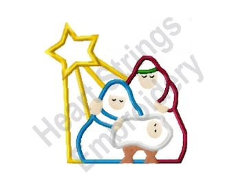 Christmas With Christ Machine Embroidery Design, Embroidery Designs ...