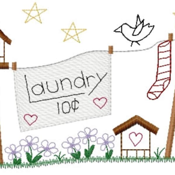 Laundry Line - Etsy