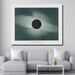 Etienne Leopold Trouvelot Canvas : Total Eclipse of the Sun. (the ...
