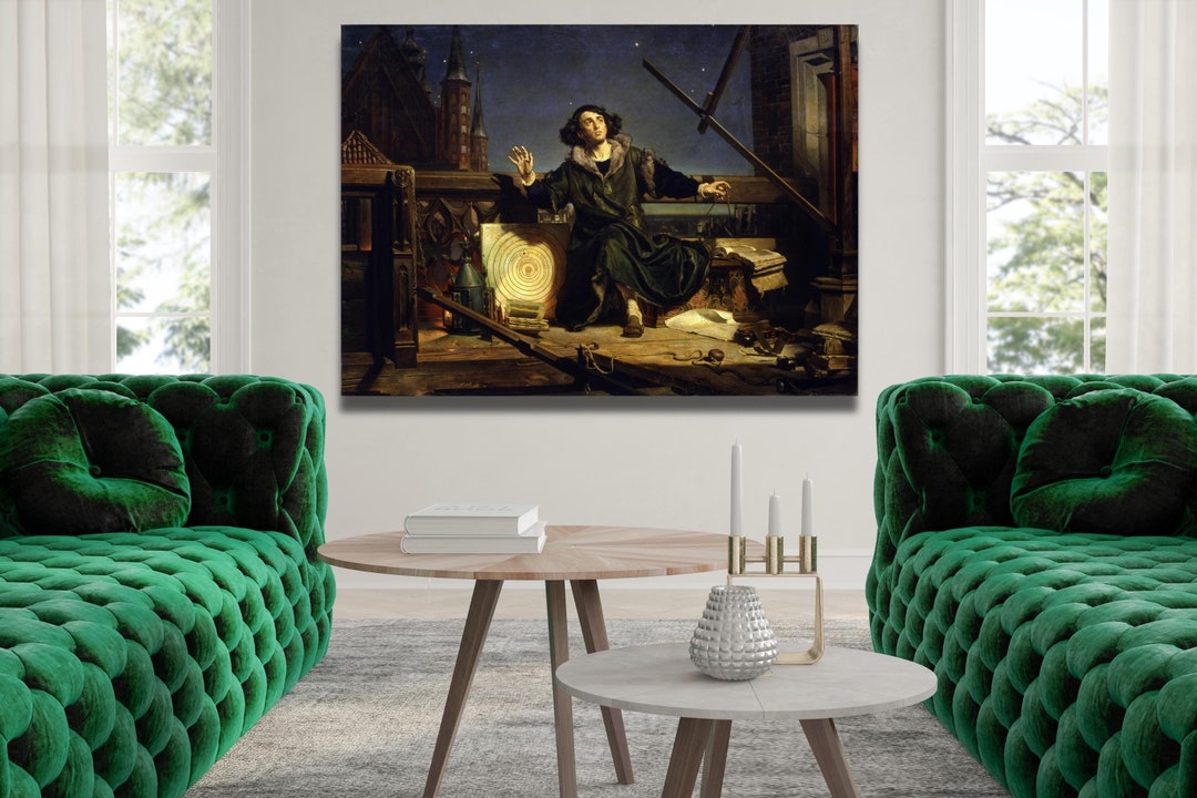 Jan Matejko: Astronomer Copernicus Canvas Art Print - Etsy