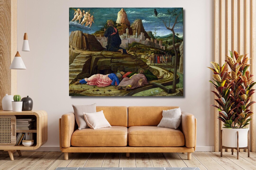 Andrea Mantegna, the Agony in the Garden, 1460 | Art Reproduction ...
