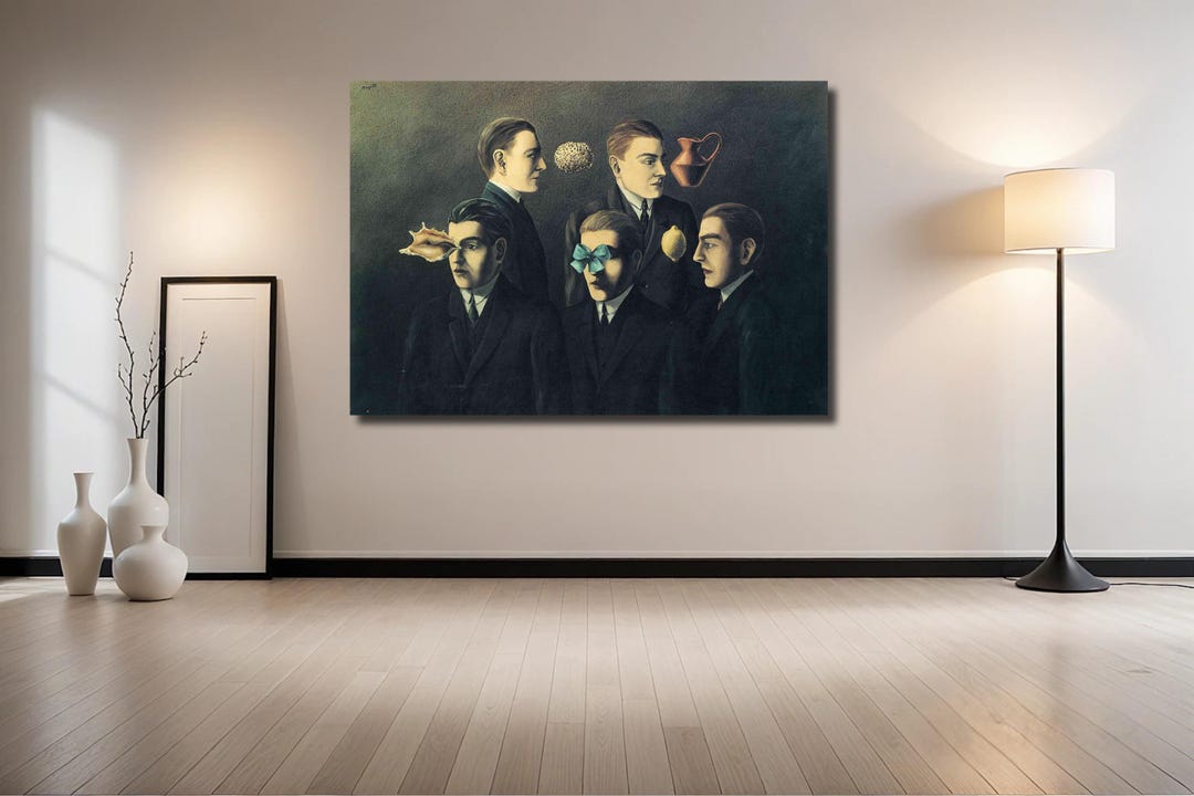 Rene Magritte the Familiar Objects 1928 Painting, Modern Wall Art Decor ...
