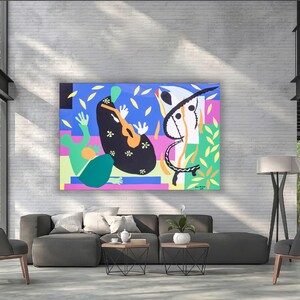 Henri Matisse the Sorrows of the King(1952) Print on Canvas,modern ...