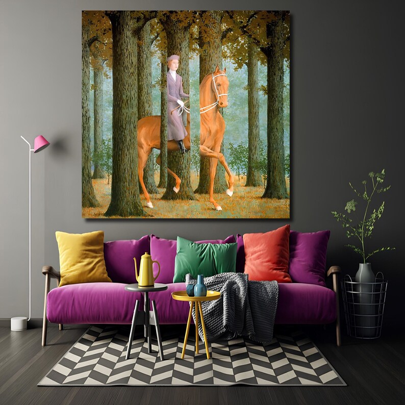 Rene Magritte, Reproduction Poster, Rene Magritte the Blank Signature ...