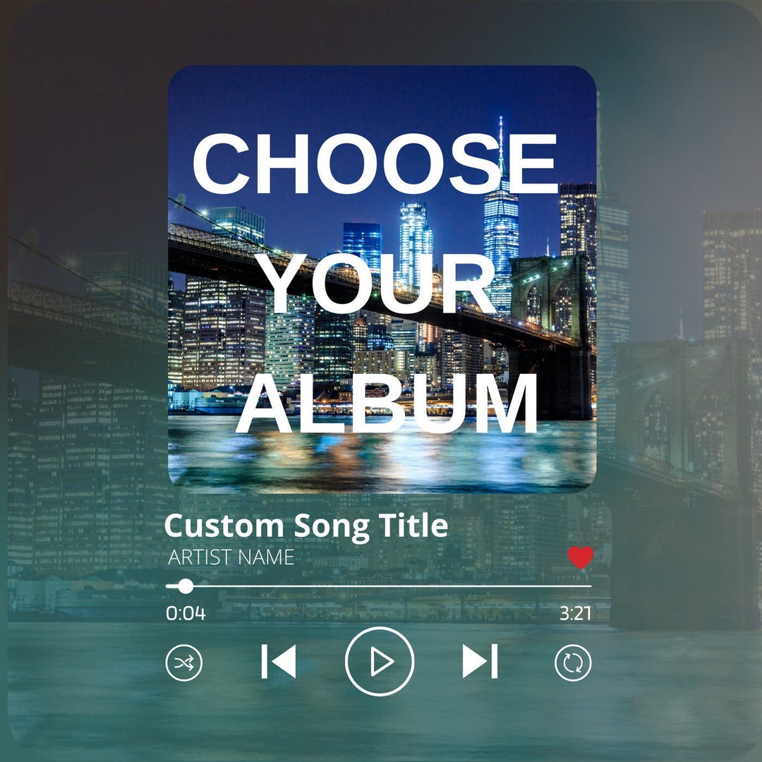 Custom Album Poster,custom Album Cover Poster,custom Album Poster,music ...