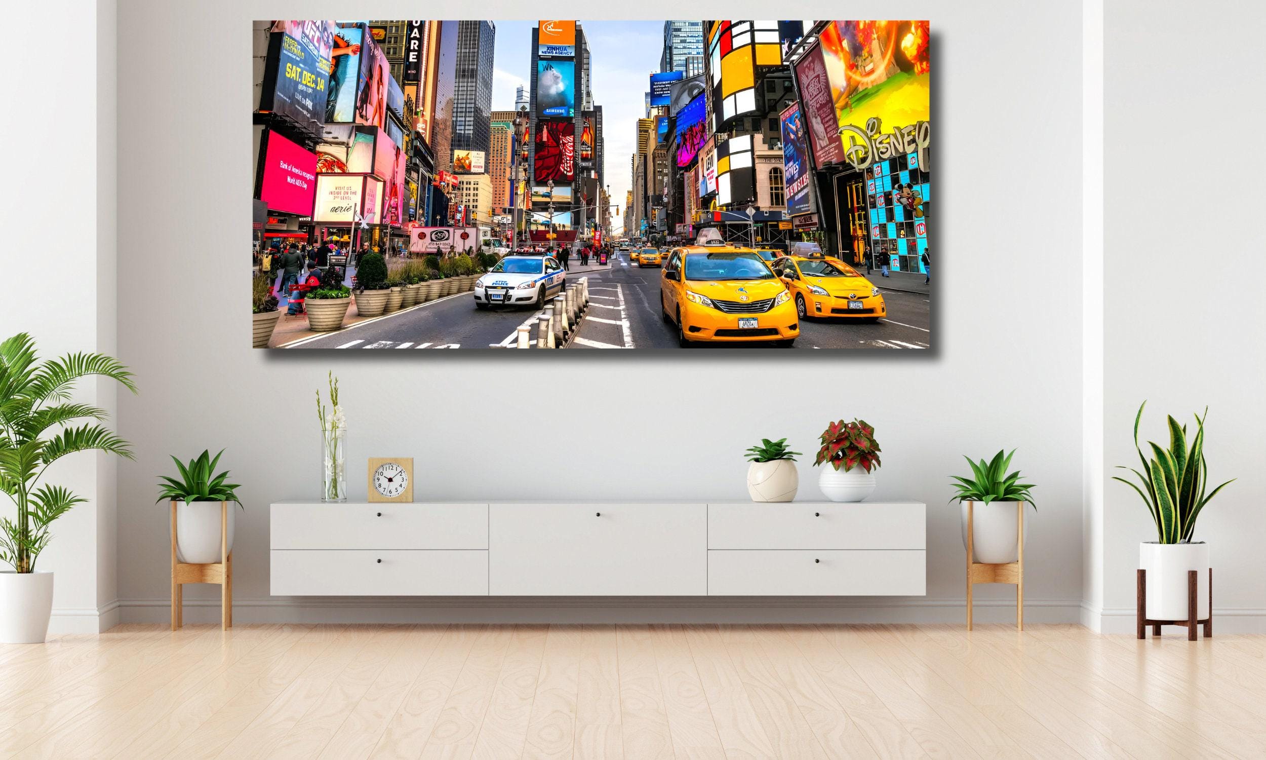 Times Square Wall Art NYC Manhattan Times Square Poster Times Square ...