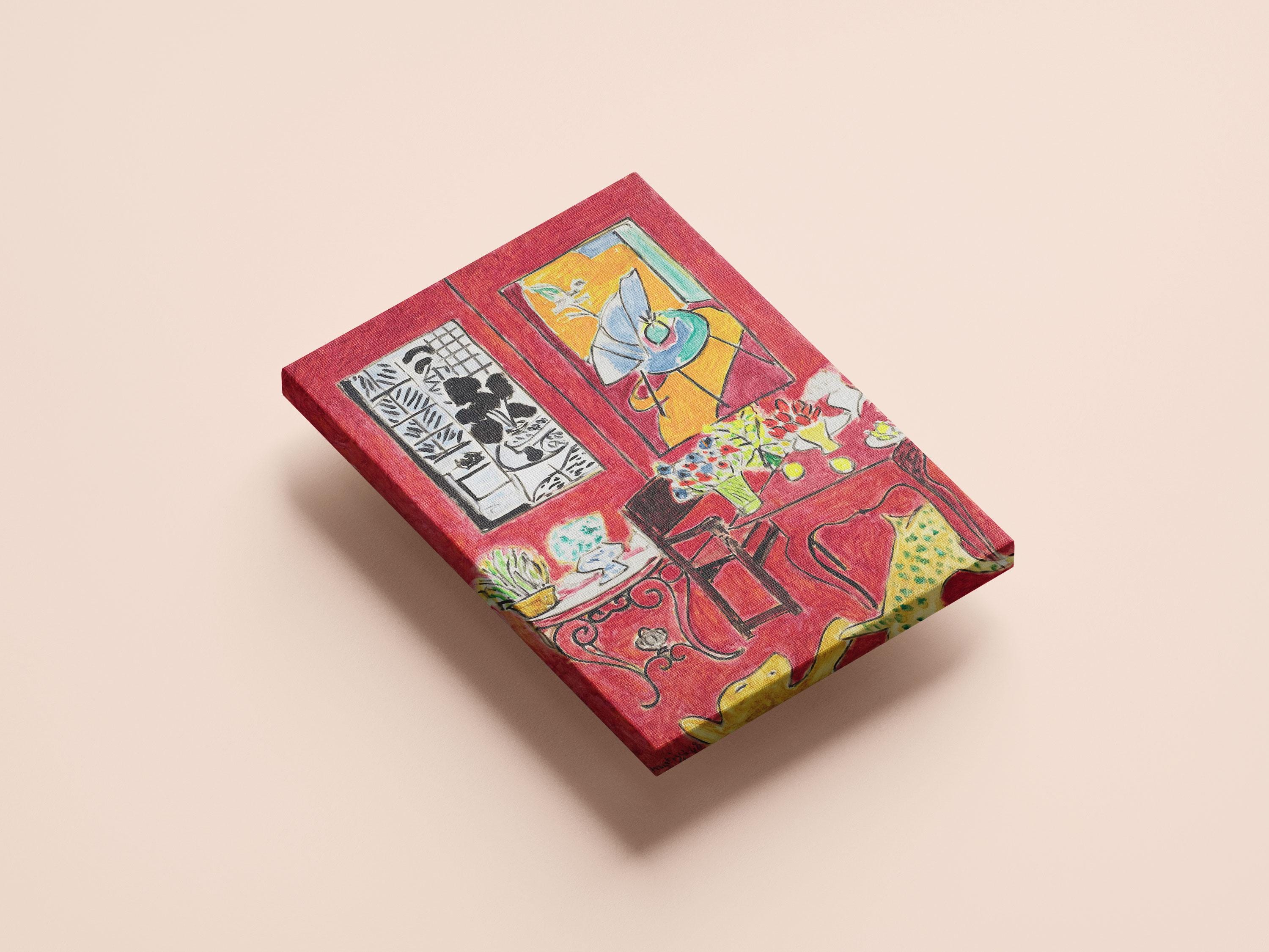 Henri Matisse: Large Red Interior 1948 Canvas Wall Art/matisse ...
