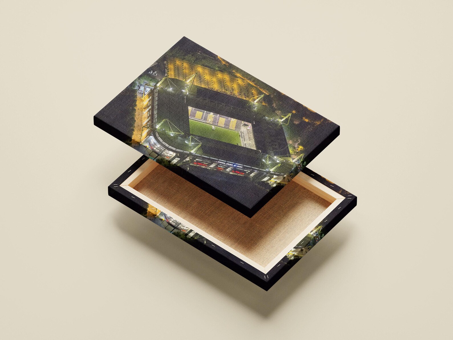 Signal Iduna Park Canvas Wall Art Design POSTER or CANVAS READY to Hang ...