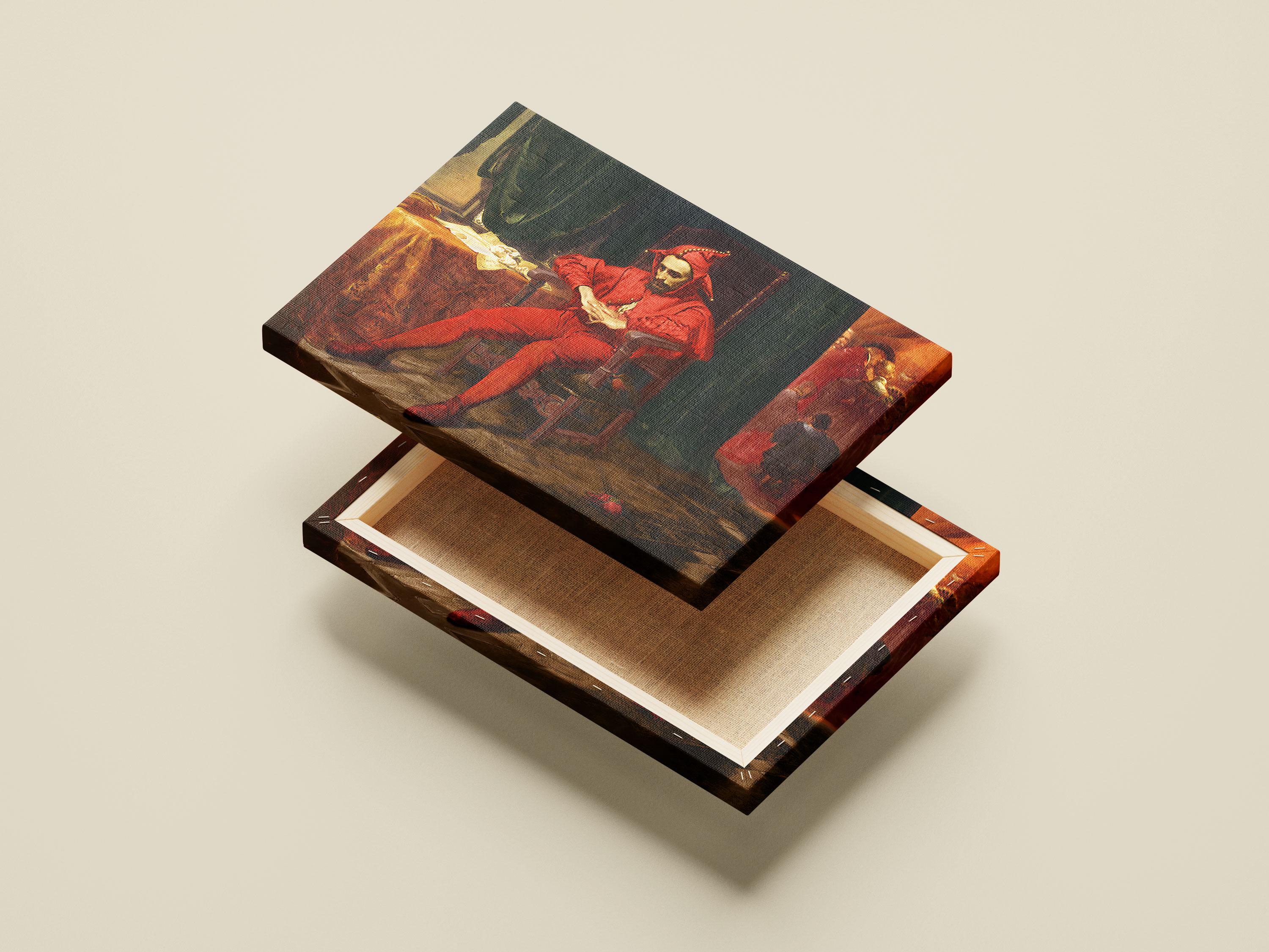 The Sad Jester by Jan Matejko / Poster or Canvas Wall Art, Sad Clown ...