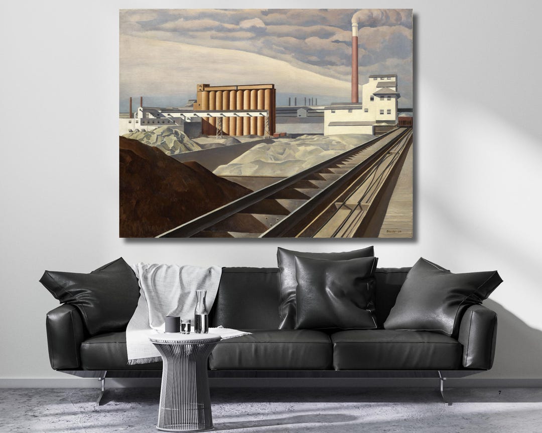 Charles Sheeler, Classic Landscape, 1931 | Art Print | Canvas Print ...