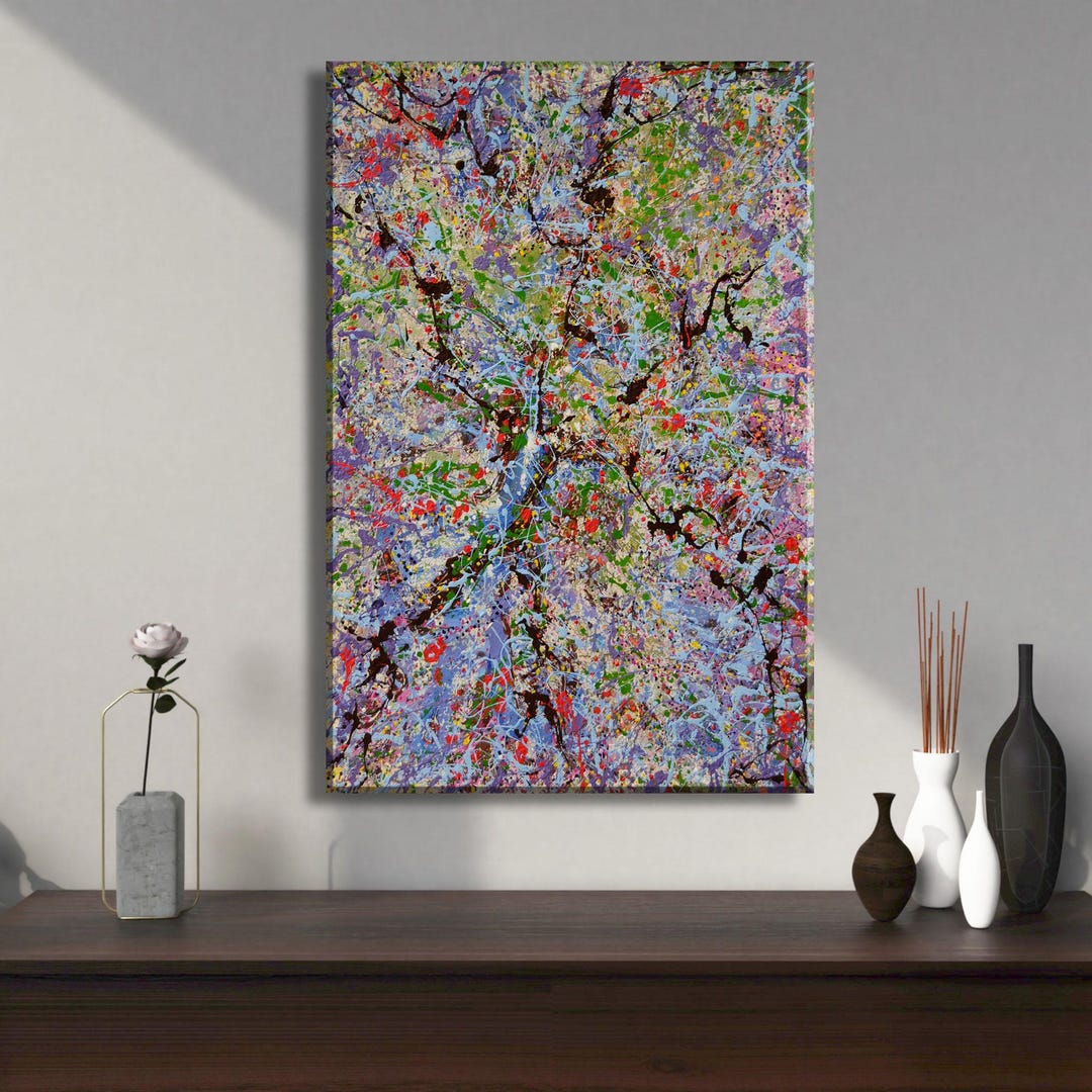 Jackson Pollock Canvas, Extra Large Wall Art, Jackson Painting, Jackson ...