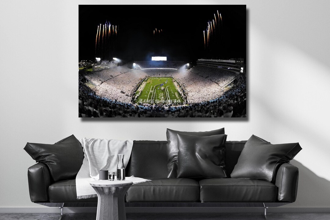 Beaver Stadium in Pa Canvas Wall Art Design POSTER or CANVAS READY to ...