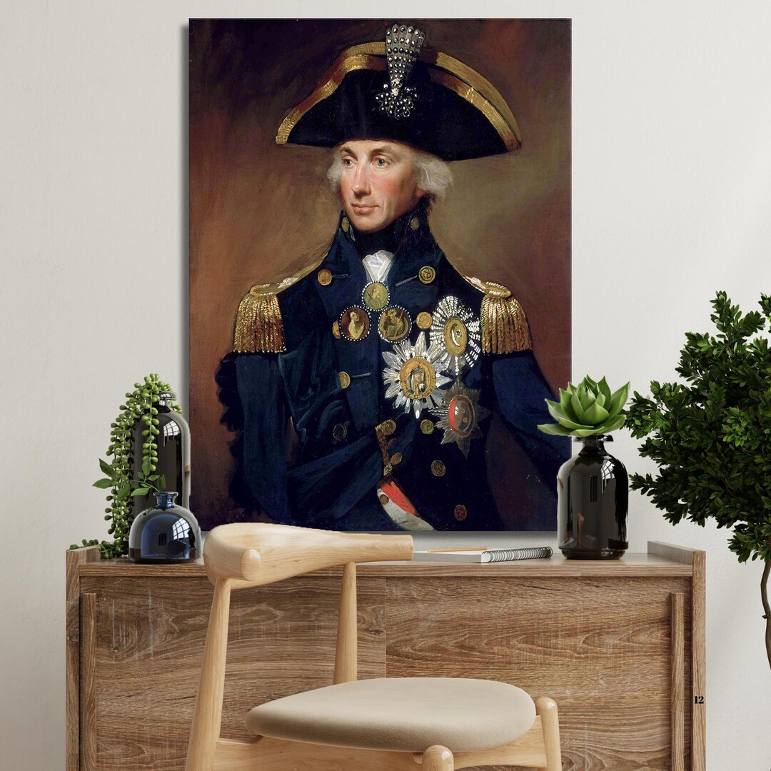 Vice Admiral Sir Horatio Nelson by Lemuel Francis Abbott 1758 Print ...