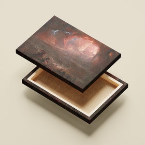 John Martin Painting/the Fall of Babylon by John Martin Canvas Wall Art ...