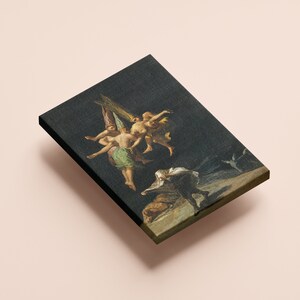 Francisco De Goya the Witches Flight 1798canvas Wall Art Home Decor ...