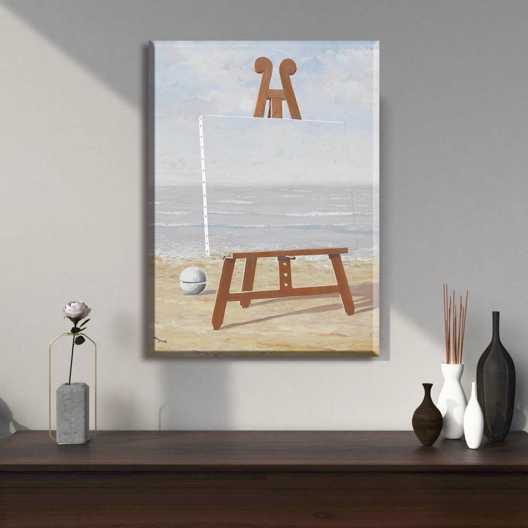 Rene Magritte the Human Condition Wall Art,rené Magritte La Belle ...
