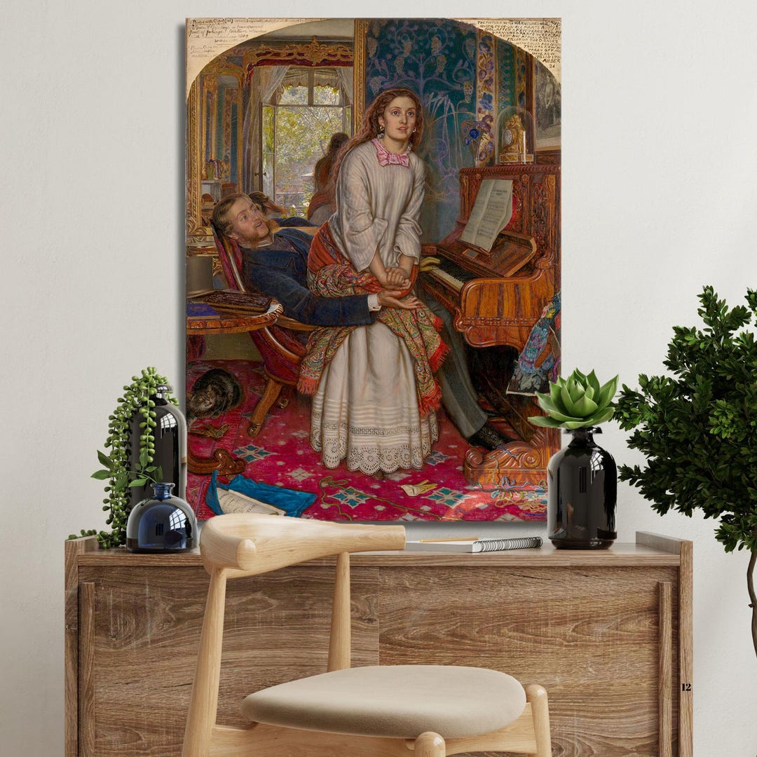 The Awakening Conscience Canvas Art, William Holman Hunt, Pre ...