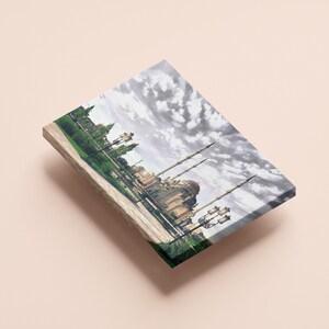 Central Mosques Heart of Chechnya Canvas Wall Art Design/poster or ...