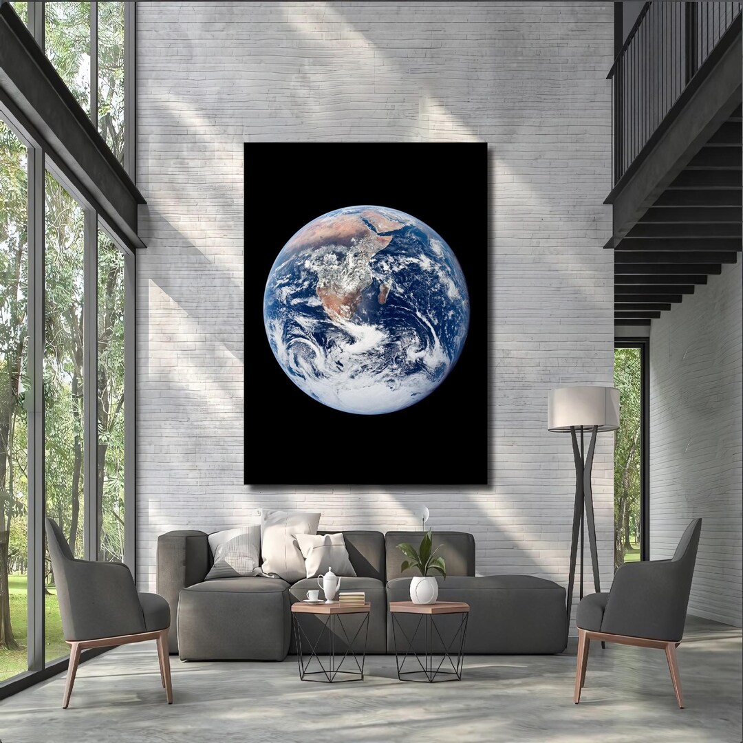 The Blue Marble NASA Earth Canvas 1972 Blue Marble NASA Earth Canvas ...