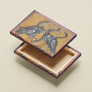 Aberdeen Bestiary : Cranes (12th Century Illuminated Manuscript)/fine ...